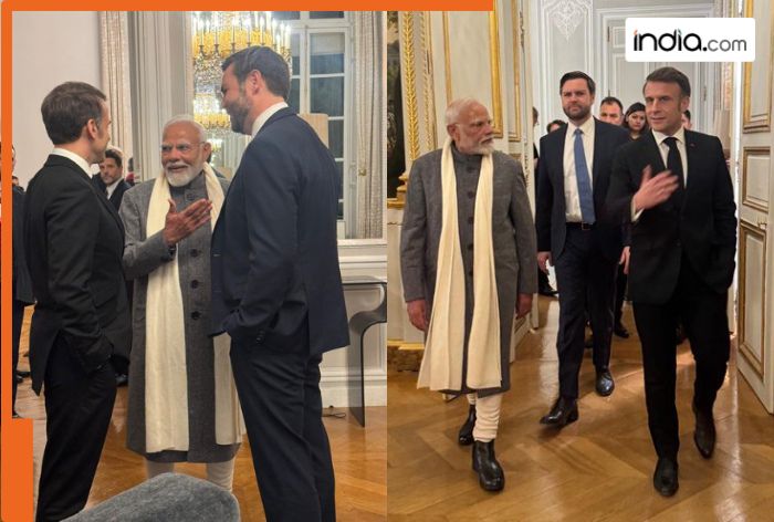 PM Modi attends dinner hosted by 'friend' Emmanuel Macron ...