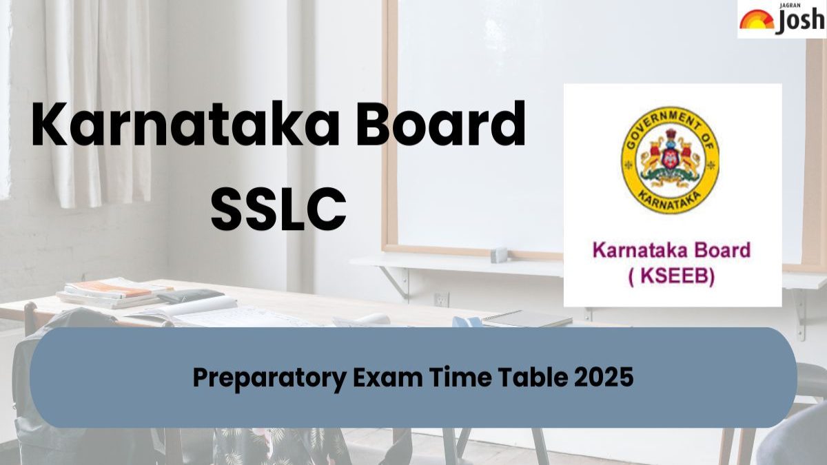 Karnataka SSLC Preparatory Exam 2025 Timetable Released: Check Complete ...