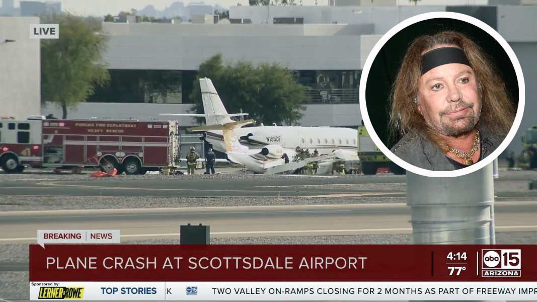 Vince Neil's private jet involved in fatal crash at Scottsdale Airport ...