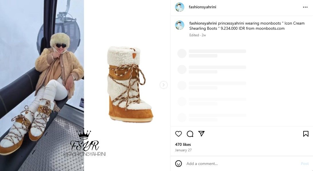 6 Koleksi Sepatu Boot Mewah Syahrini Senilai Puluhan Juta Rupiah ...