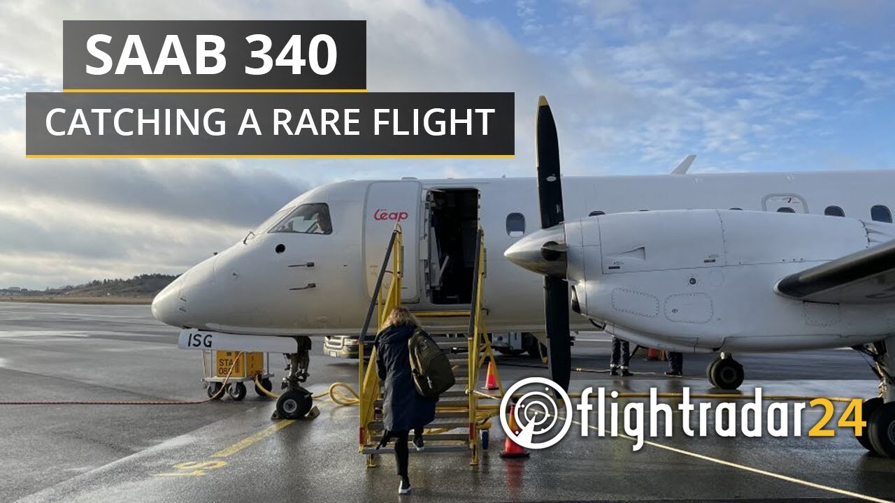Flying a rare Swedish prop: a trip on the Saab 340
