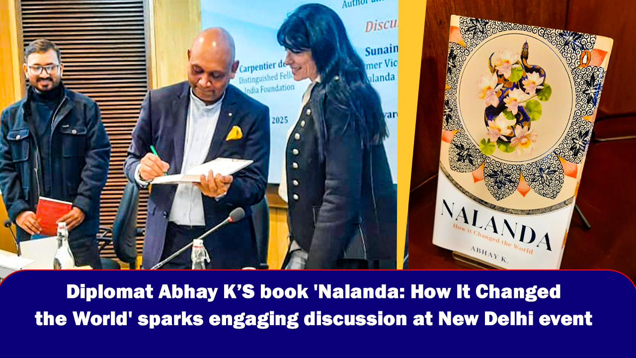 Diplomat Abhay K's book "Nalanda: How It Changed the World" sparks ...
