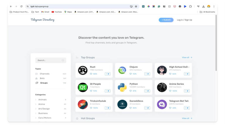 How to Find and Join Telegram Groups