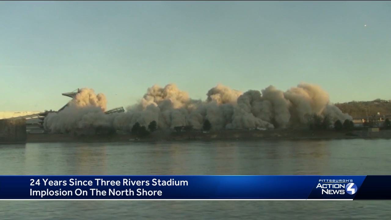 24 years since implosion of Three Rivers Stadium