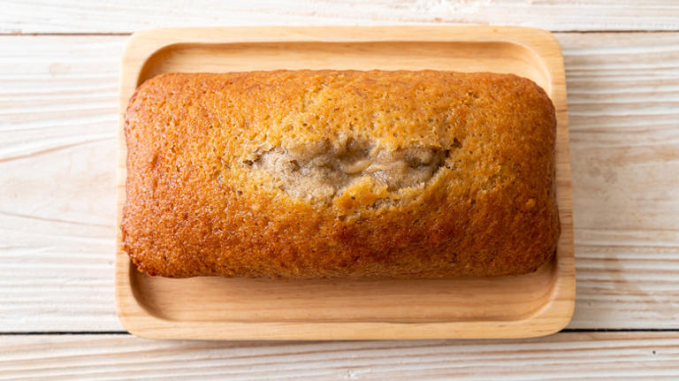 The Butter Hack For Perfectly Split Banana Bread