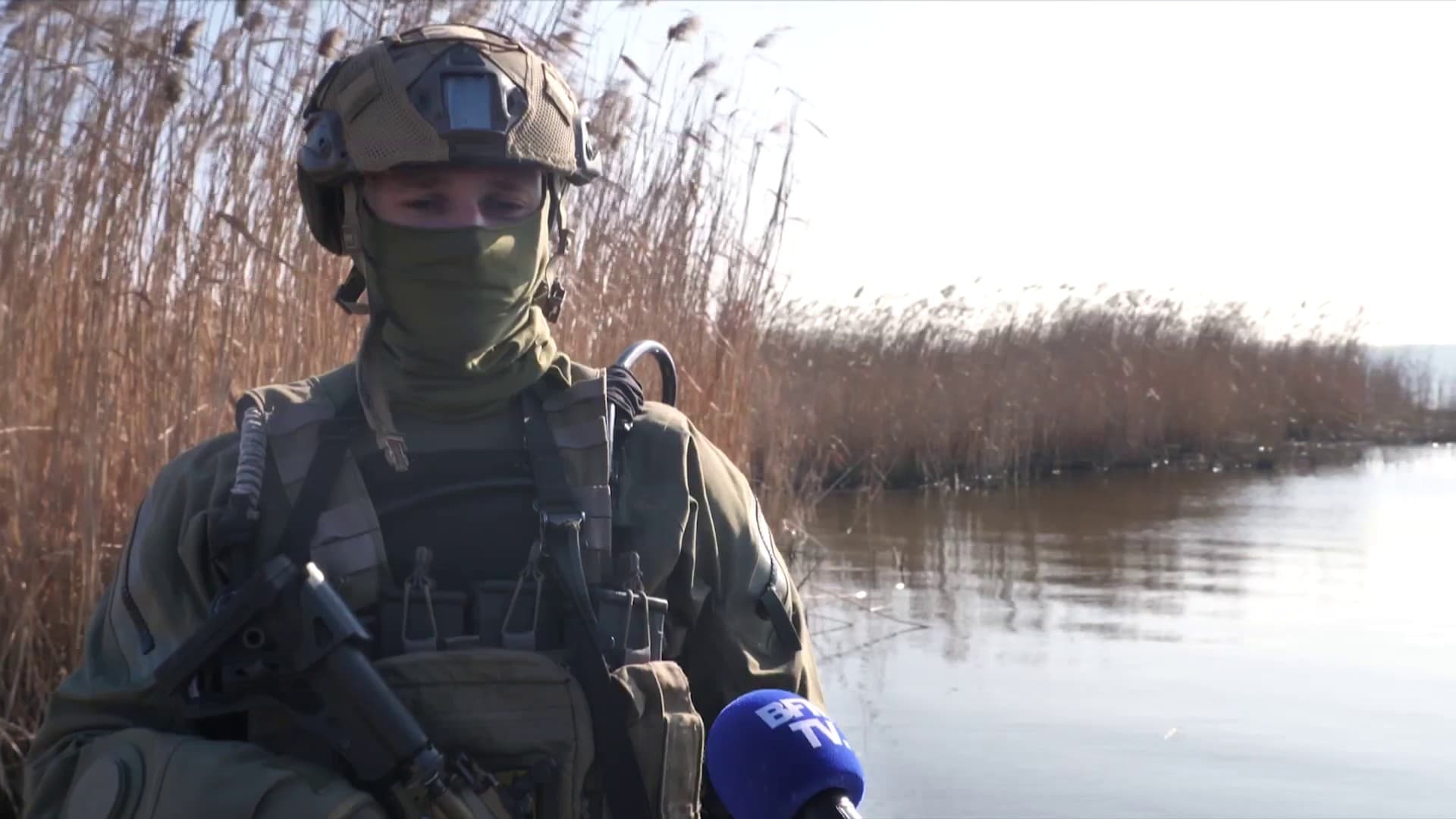 Ukraine: BFMTV avec les commandos marine qui protègent les côtes du ...