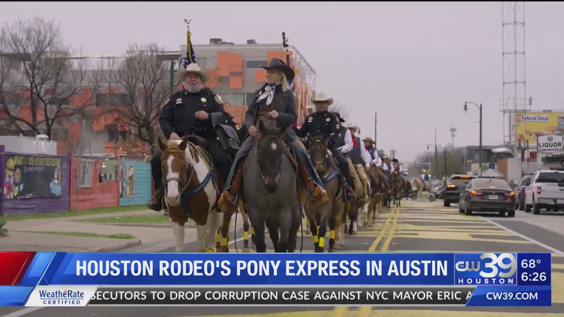 The Pony Express delivers Houston Rodeo invitations to elected ...