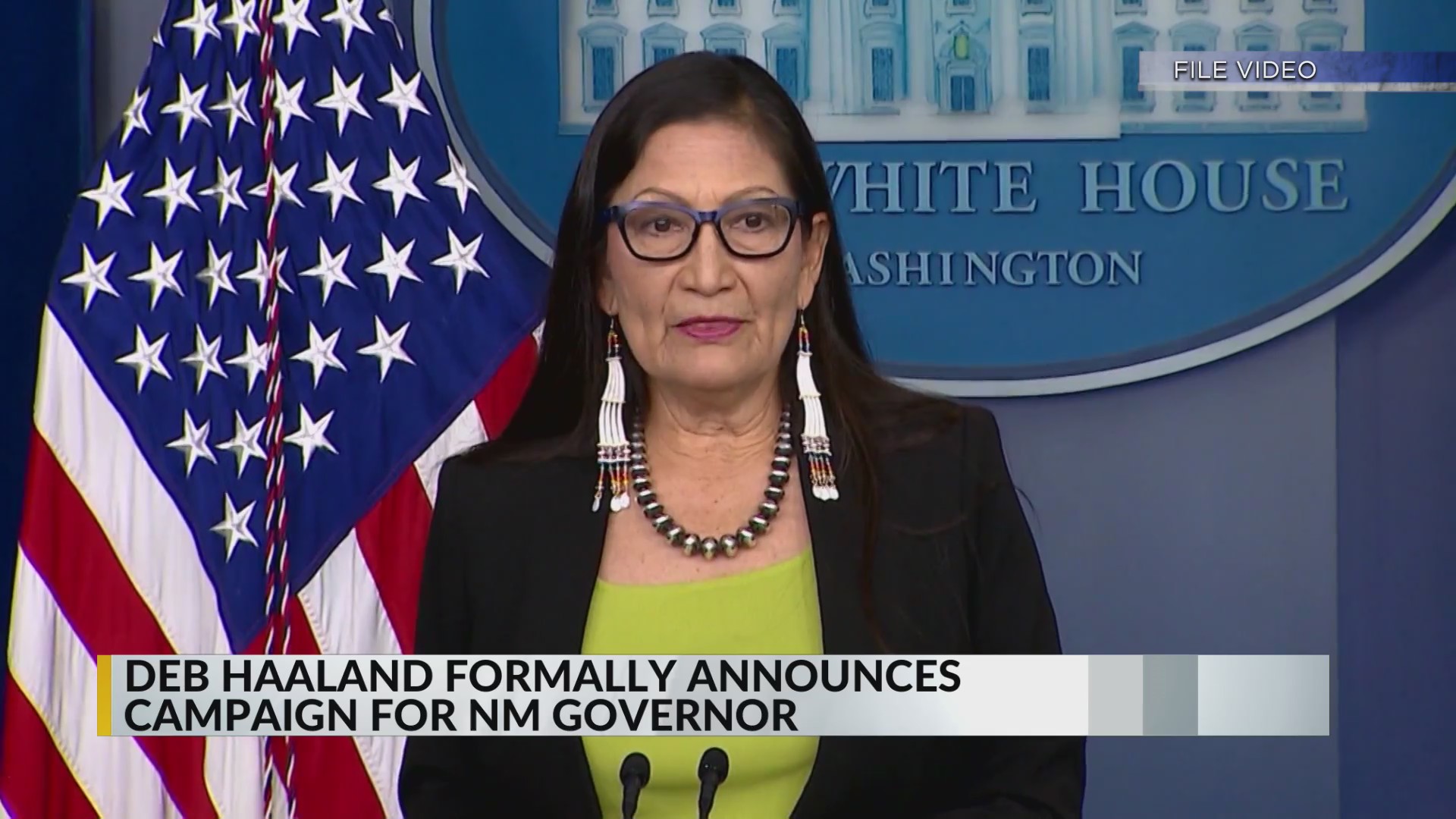 Deb Haaland formally announces campaign for governor of New Mexico