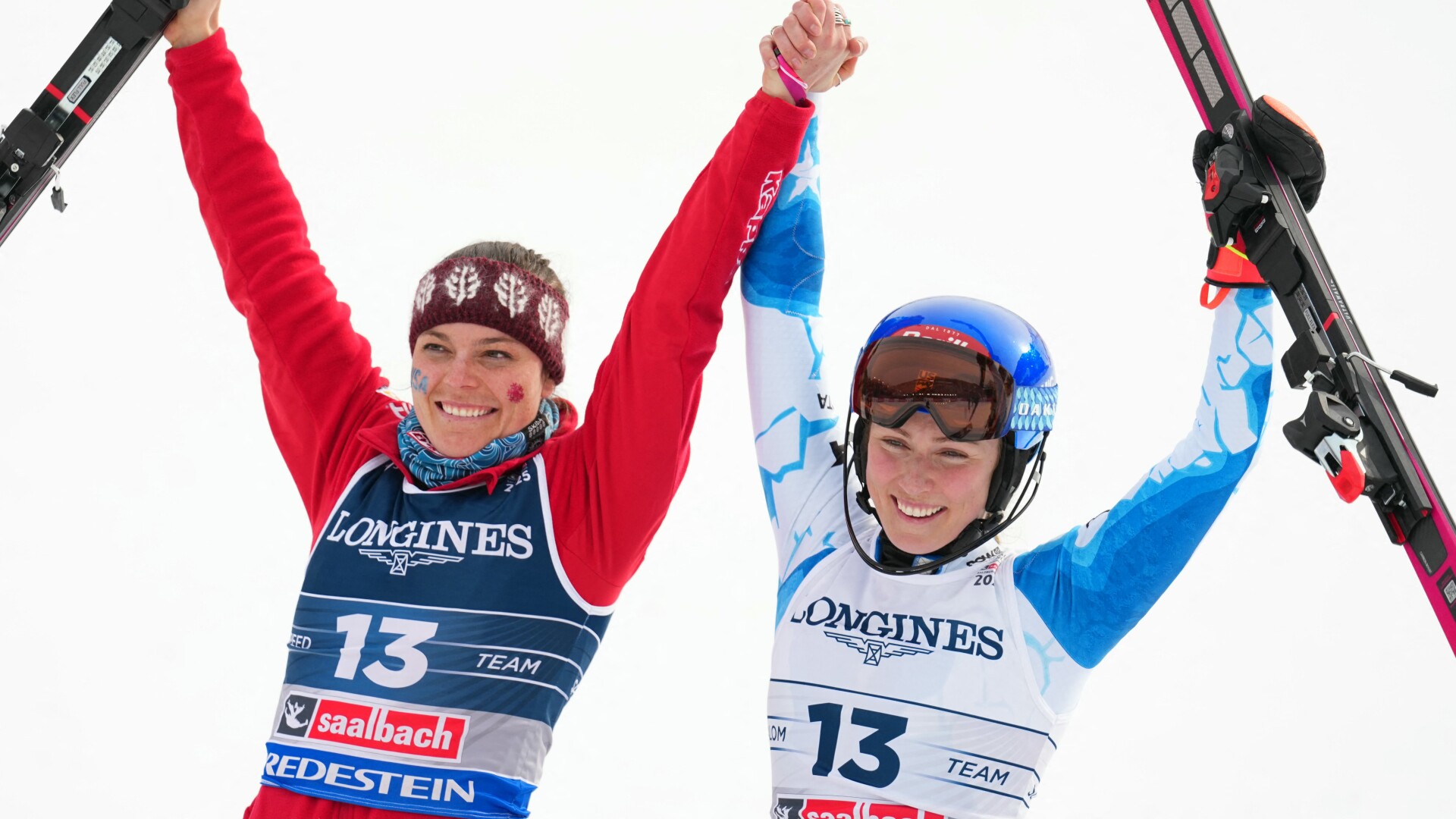 Mikaela Shiffrin, Breezy Johnson win team combined at worlds; Shiffrin ...