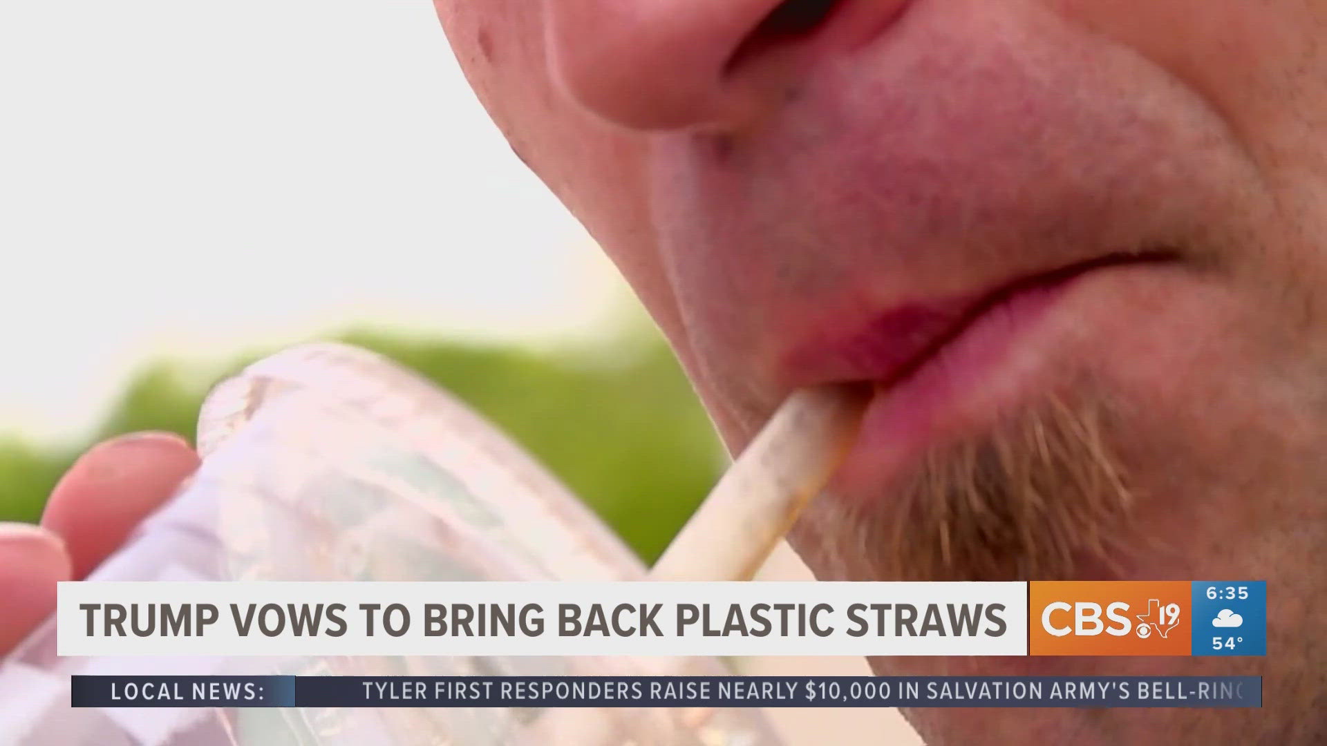 President Trump signs executive order to 'bring back plastic drinking ...