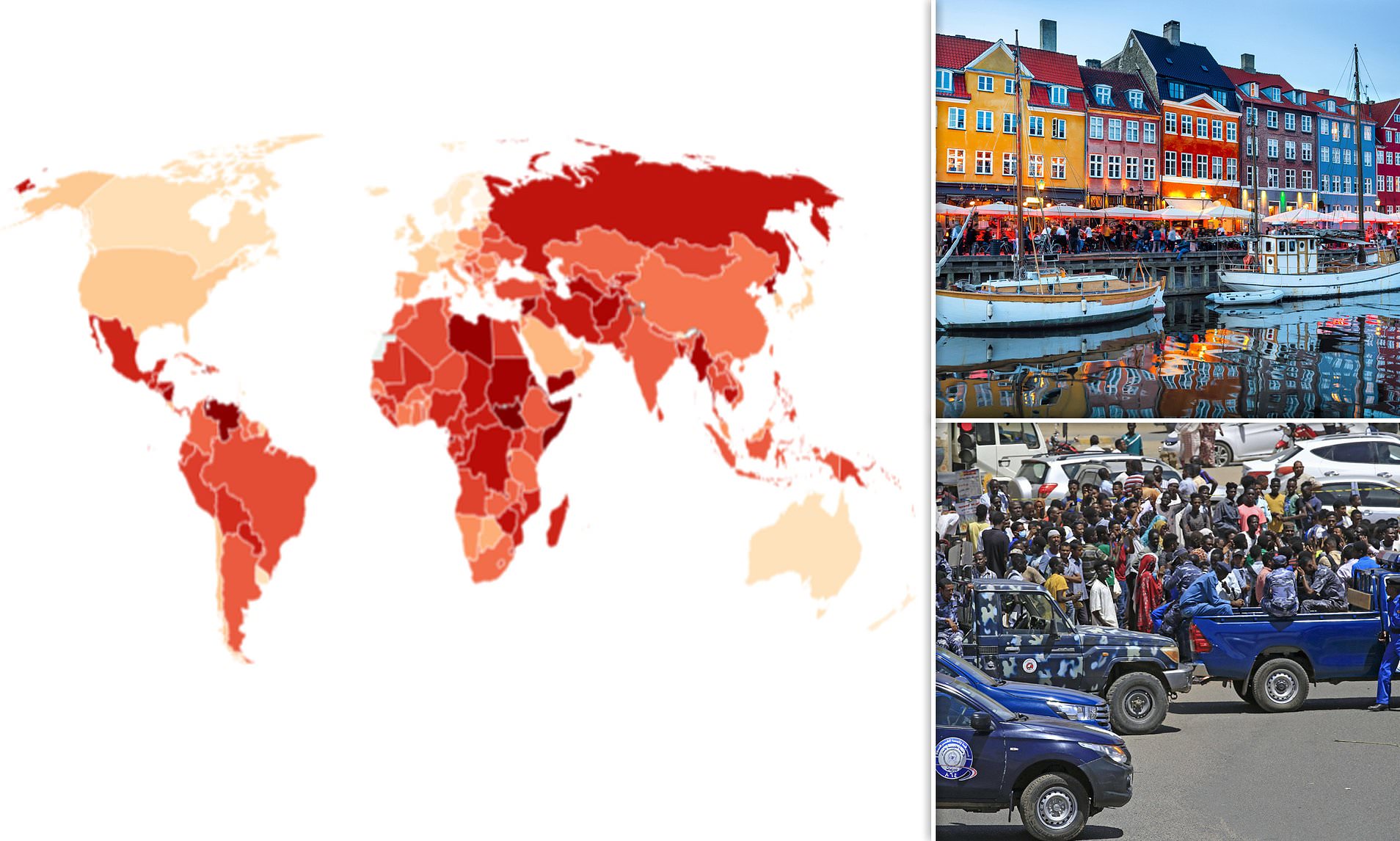 Denmark named least corrupt nation amid 'alarmingly high' corruption