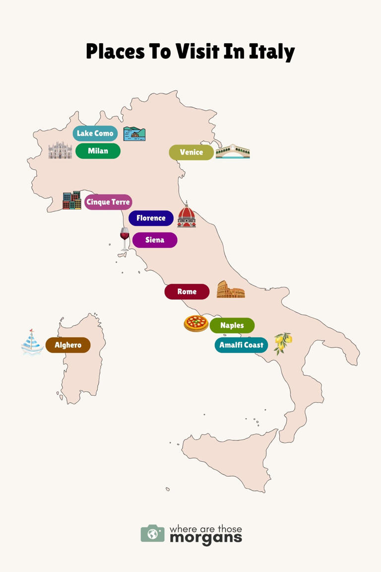 Italy Bucket List: Where To Go The First Time You Visit