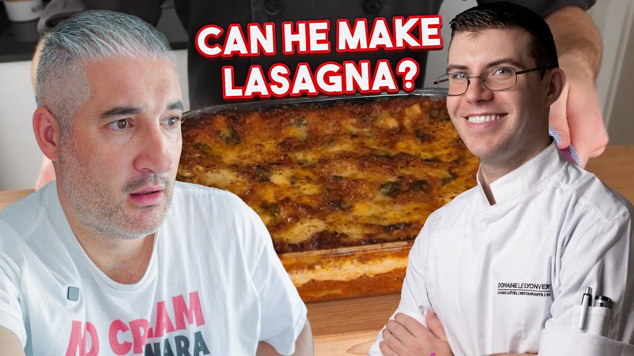 Italian Chef Reacts to Pro Chef James Makinson’s Perfect Lasagna – Is ...