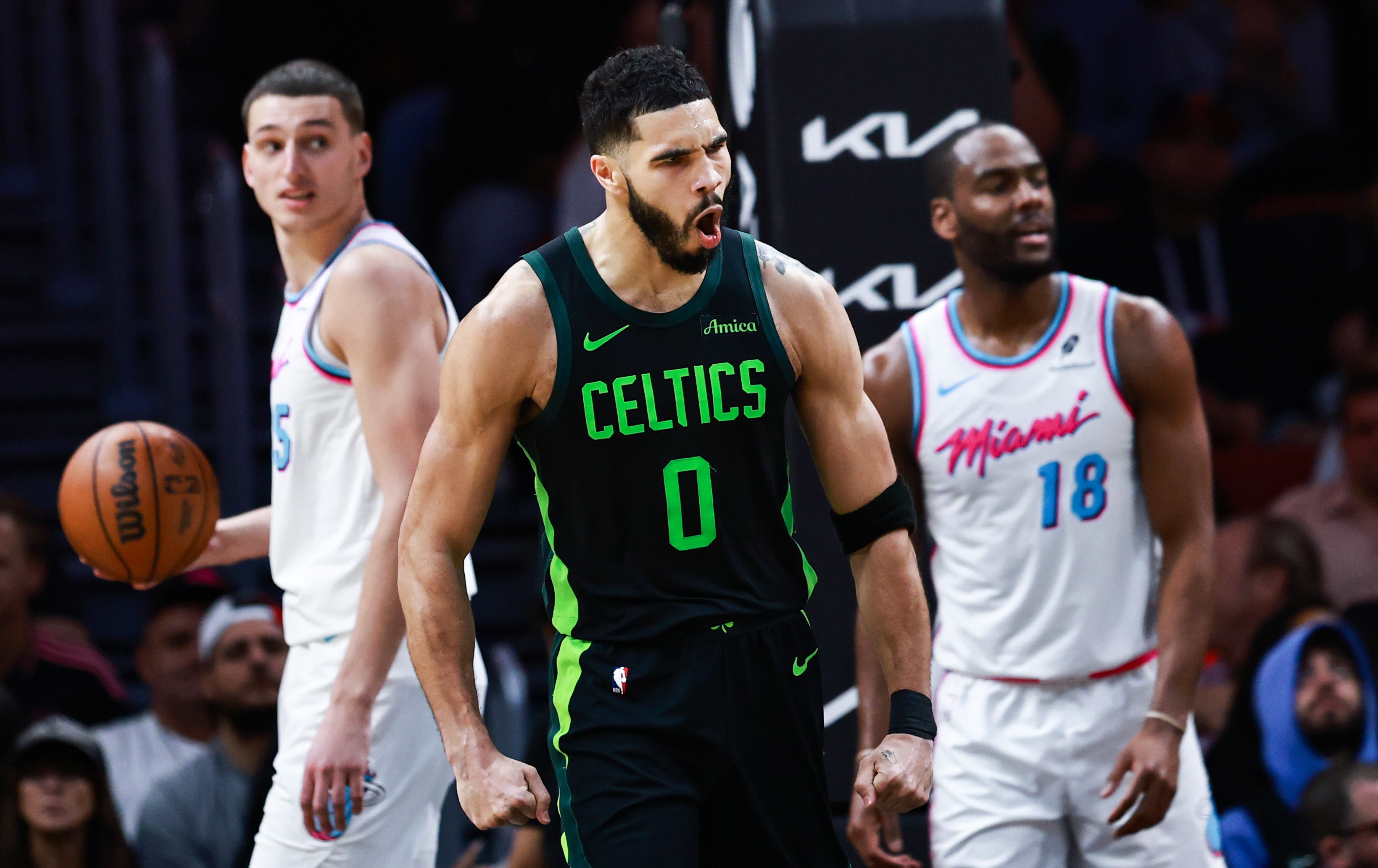 Six takeaways as Sam Hauser’s hot hand and Jayson Tatum’s third-quarter ...