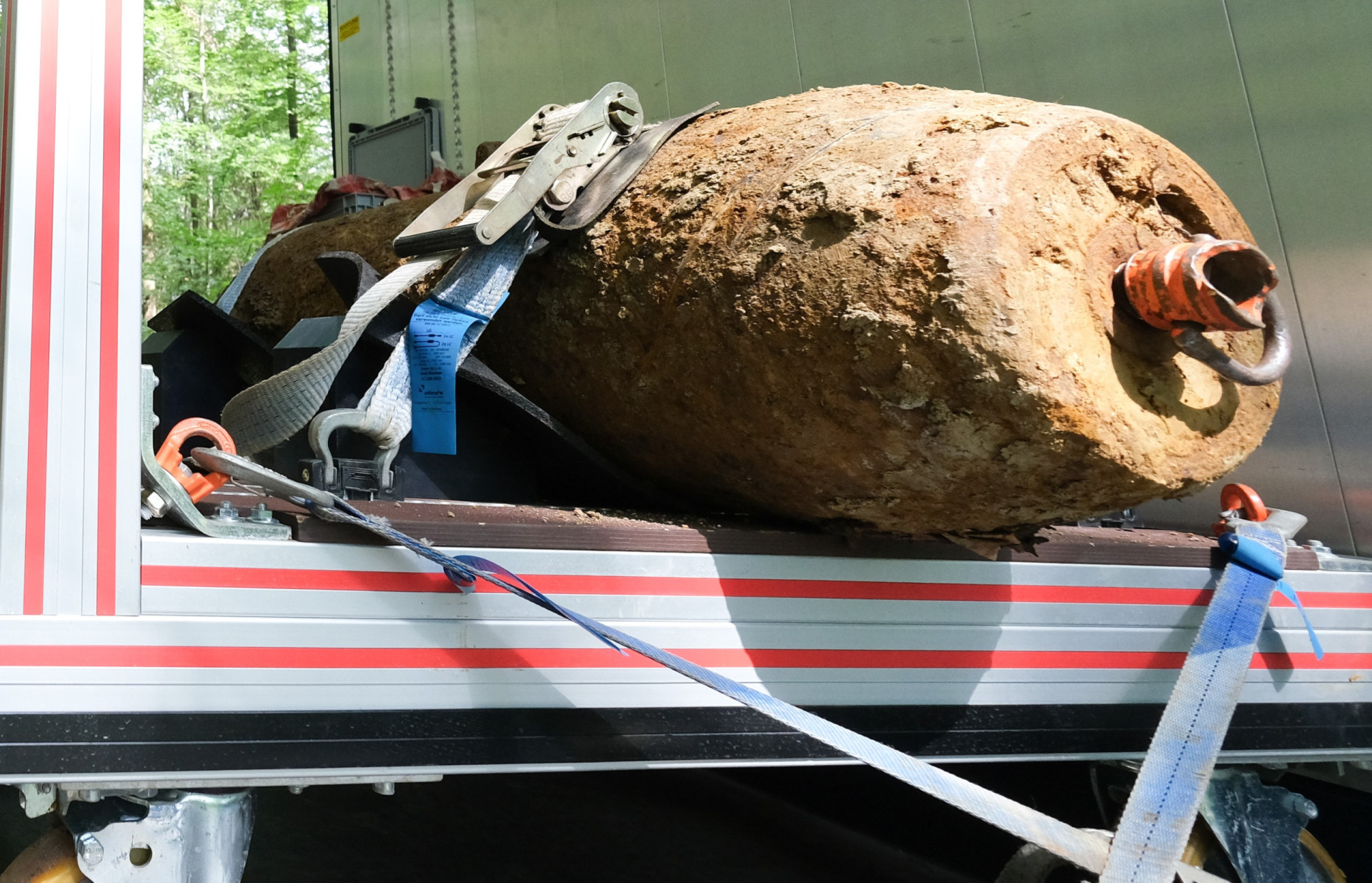 Unexploded WWII bombs found under children's playground