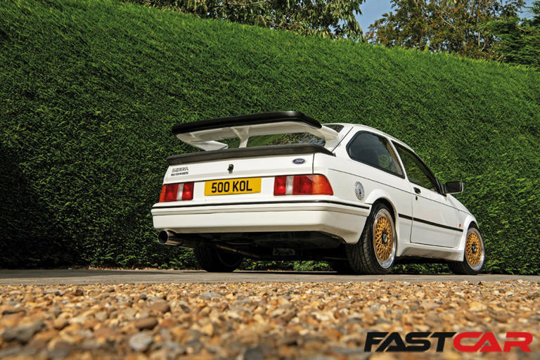 40 years of Sierra RS Cosworth at Classic Ford Show!