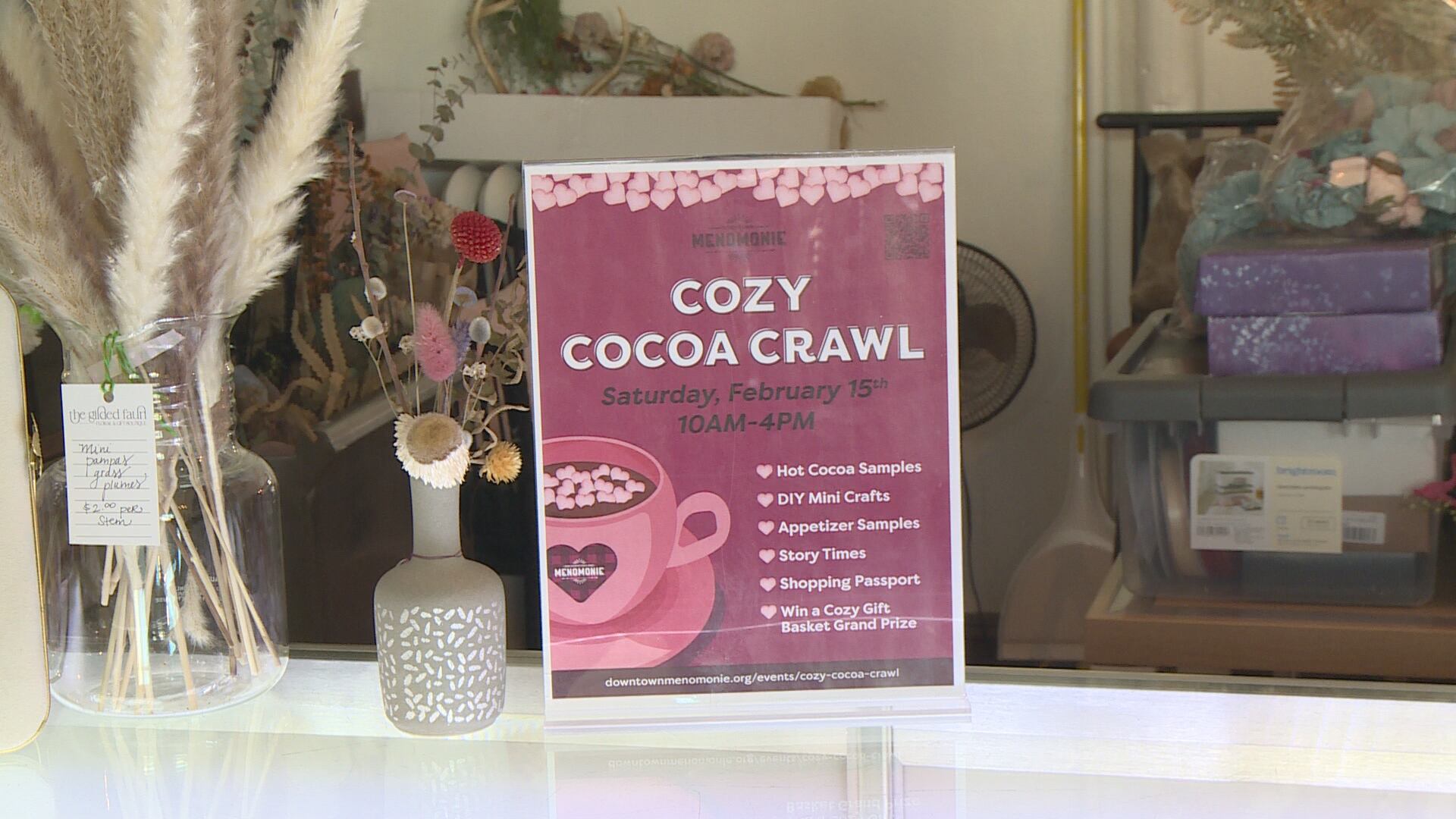 Cozy Cocoa Crawl coming to Menomonie this Valentine’s Day weekend
