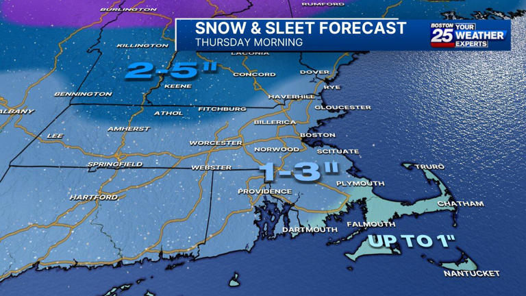 ‘Parade of storms’ in forecast for Mass. including ‘sloppy mess’ for a ...
