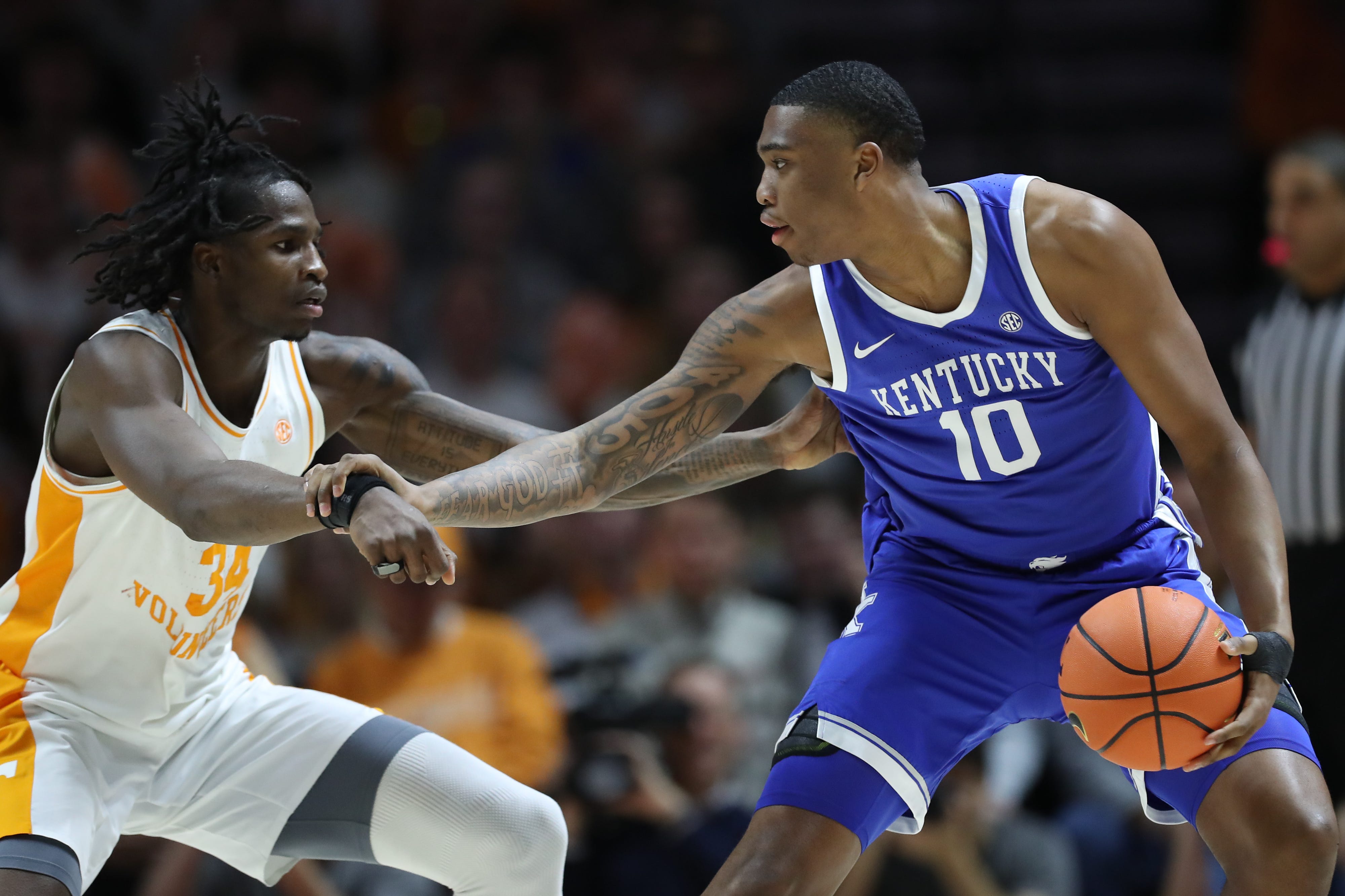 Tennessee-Kentucky basketball odds, TV channel, streaming