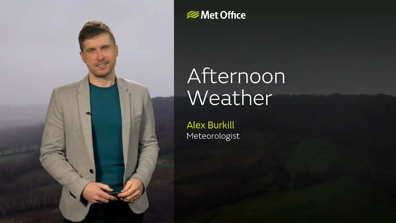 Met Office Tuesday afternoon weather forecast 11/02/2025