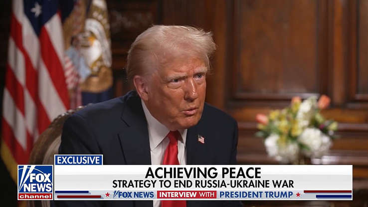 Trump suggests Ukraine 'may be Russian someday' in Fox News interview Trump suggests Ukraine 'may be Russian someday' in Fox News interview