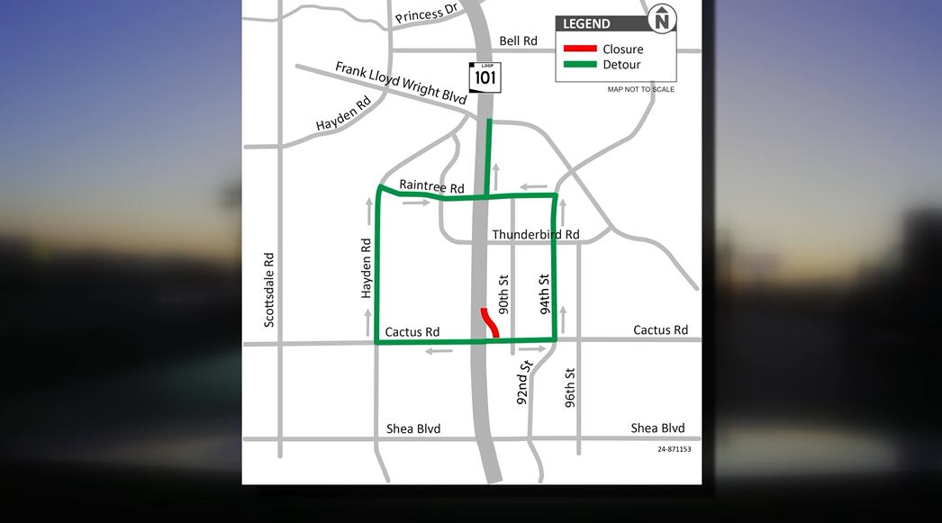 ADOT to close multiple Phoenix-area freeway ramps for improvements