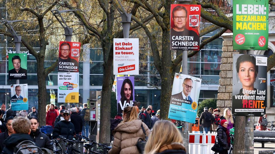 German election: Merz's conservatives slide in YouGov poll
