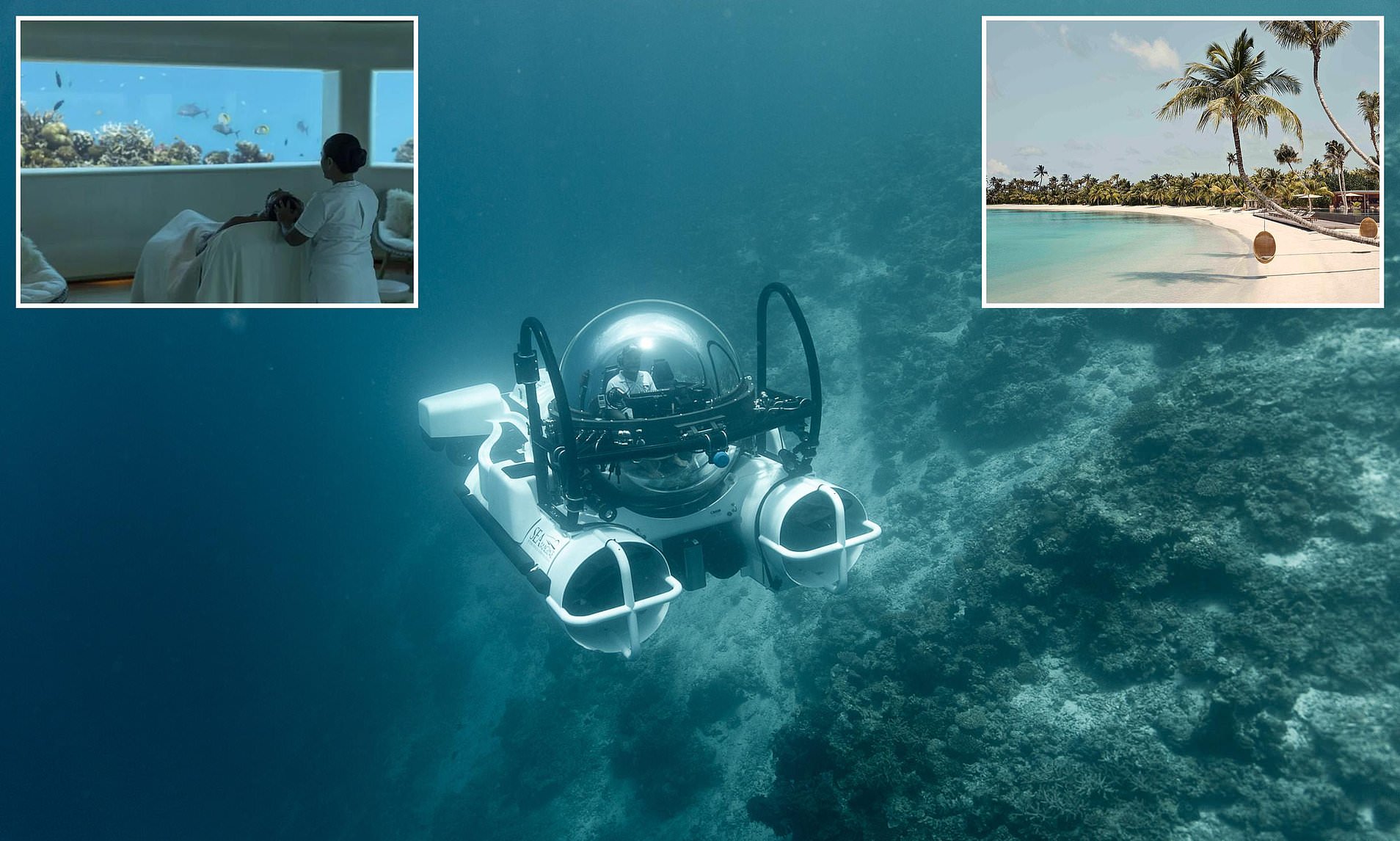 A reef-reshing way to see paradise! Trying out an incredible submarine ...