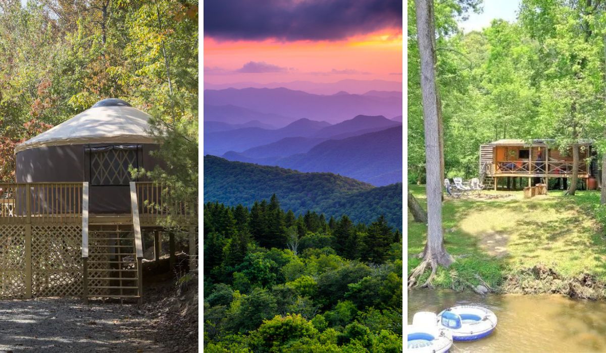 Incredible Glamping on the Blue Ridge Parkway