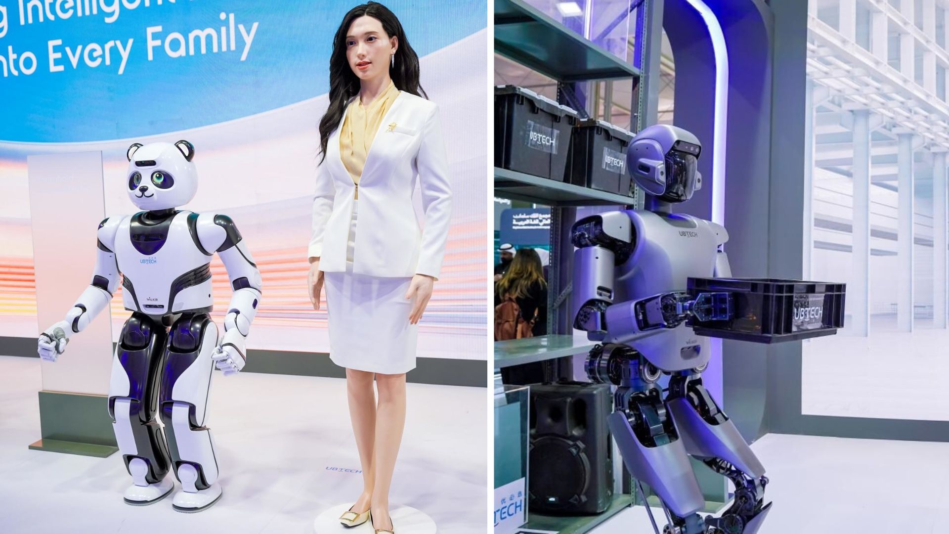 China’s UBTECH unveils humanoids and panda-like robot at Saudi tech show