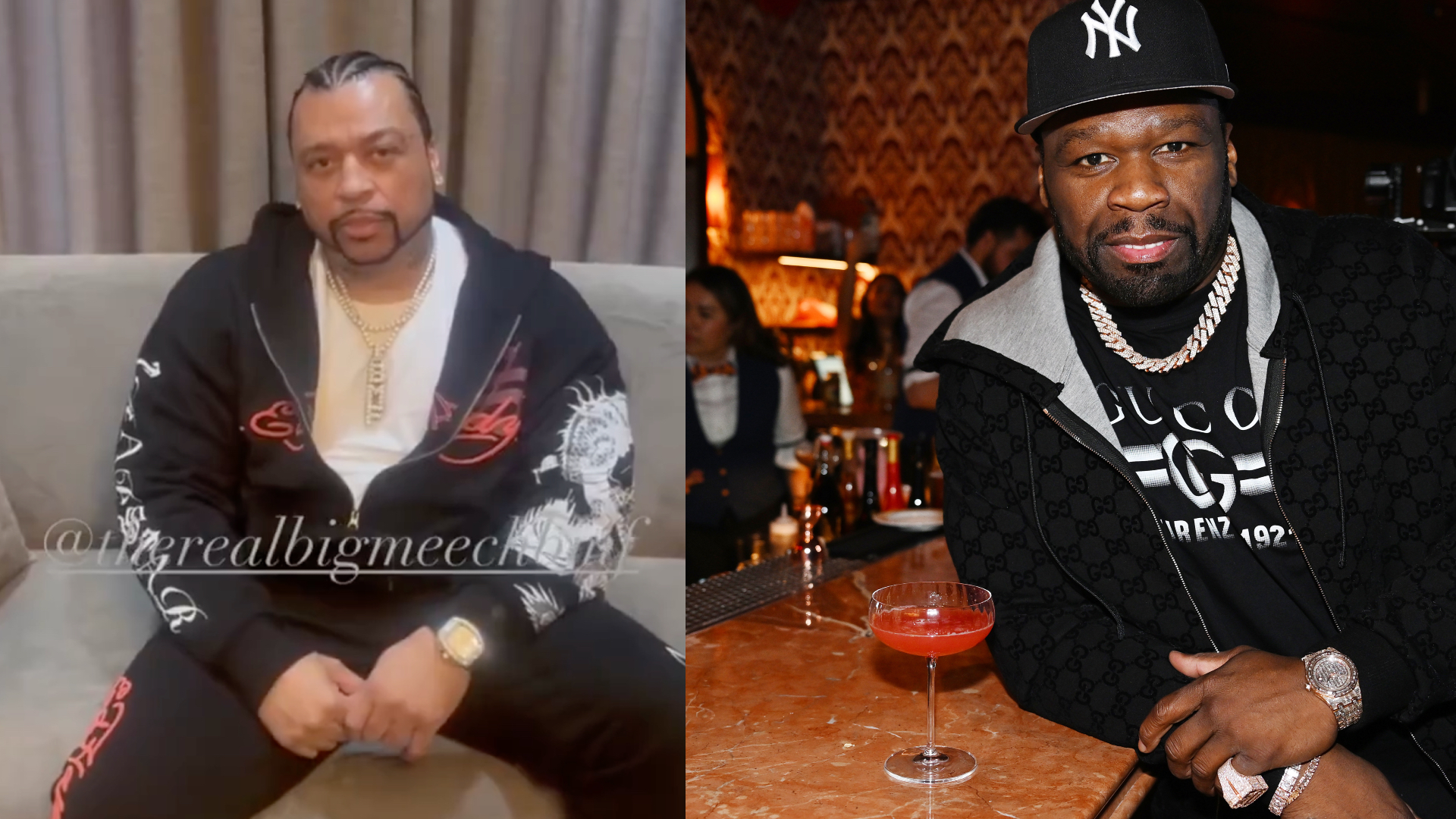 Big Meech Says He 'Never Folded' and 'Never Will,' 50 Cent Immediately ...