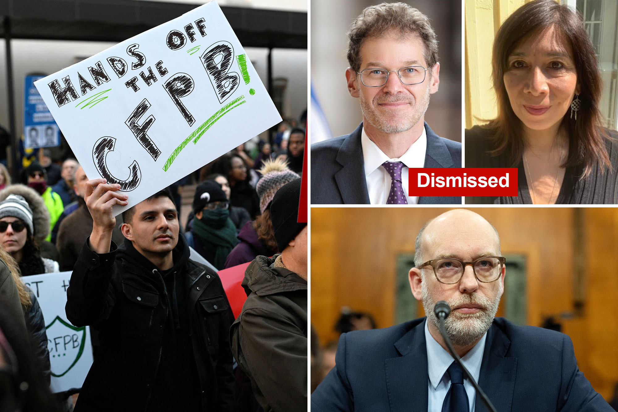 Top CFPB leaders dismissed as Trump team begins to dismantle agency