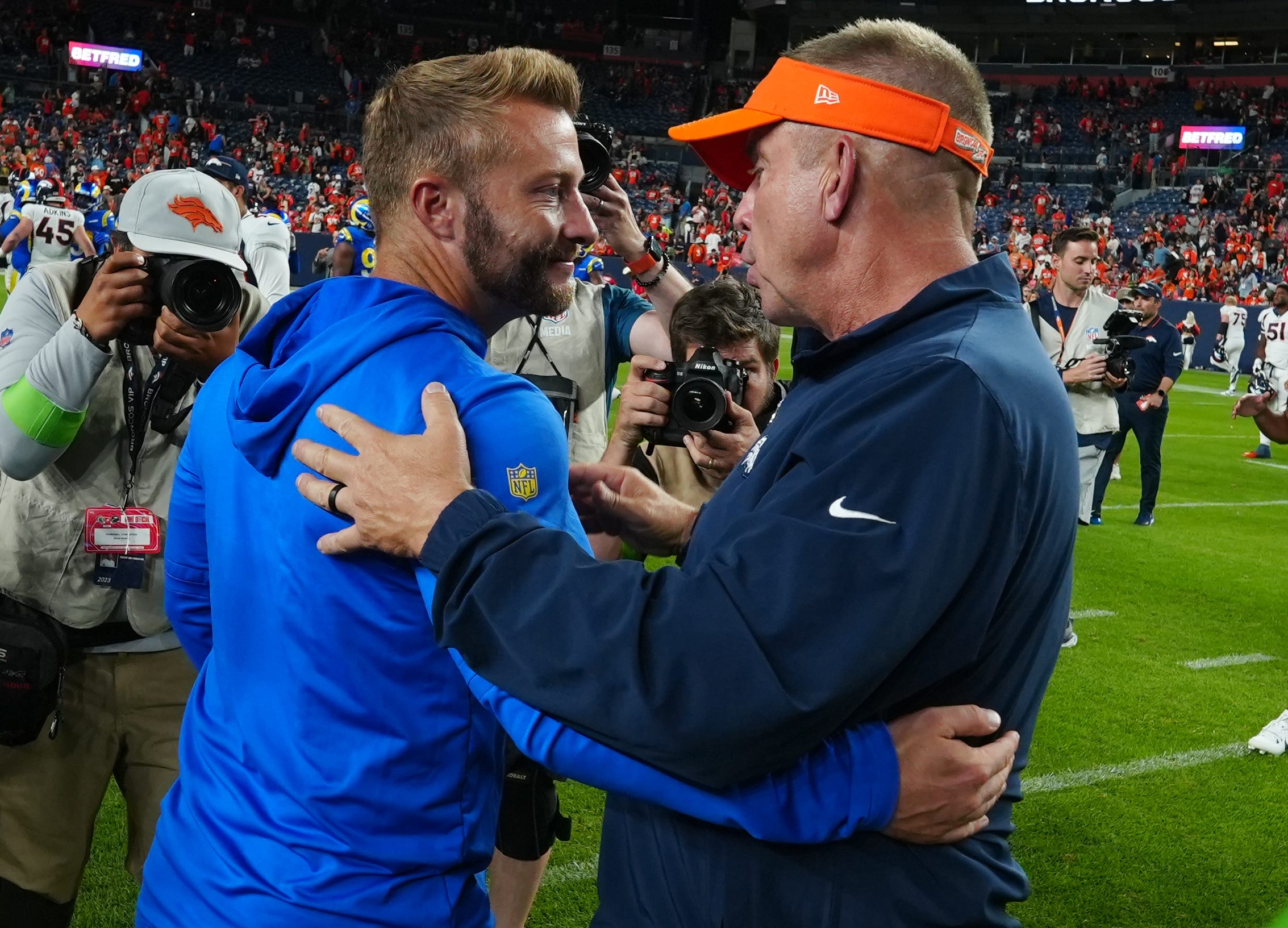 Sean Payton had a funny rule for Sean McVay and Bo Nix while on ...