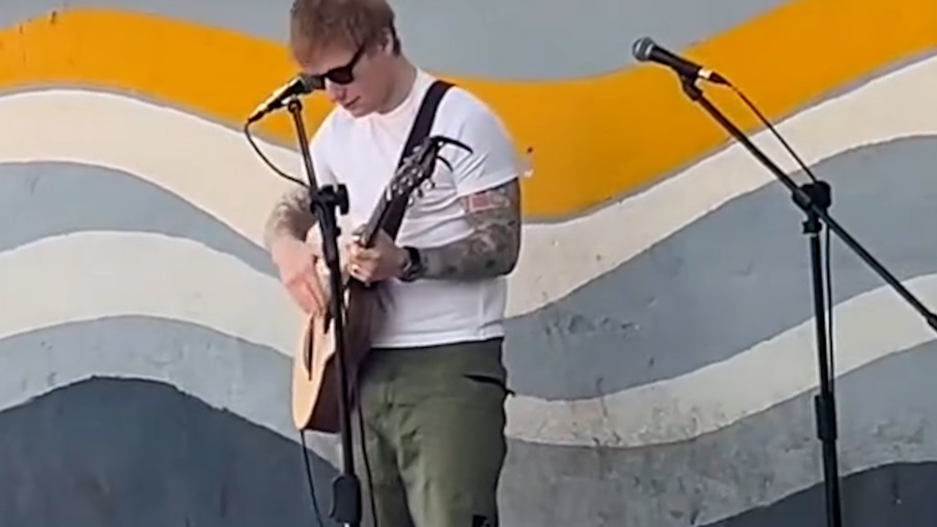 Ed Sheeran stopped from busking by authorities in India's Bengaluru
