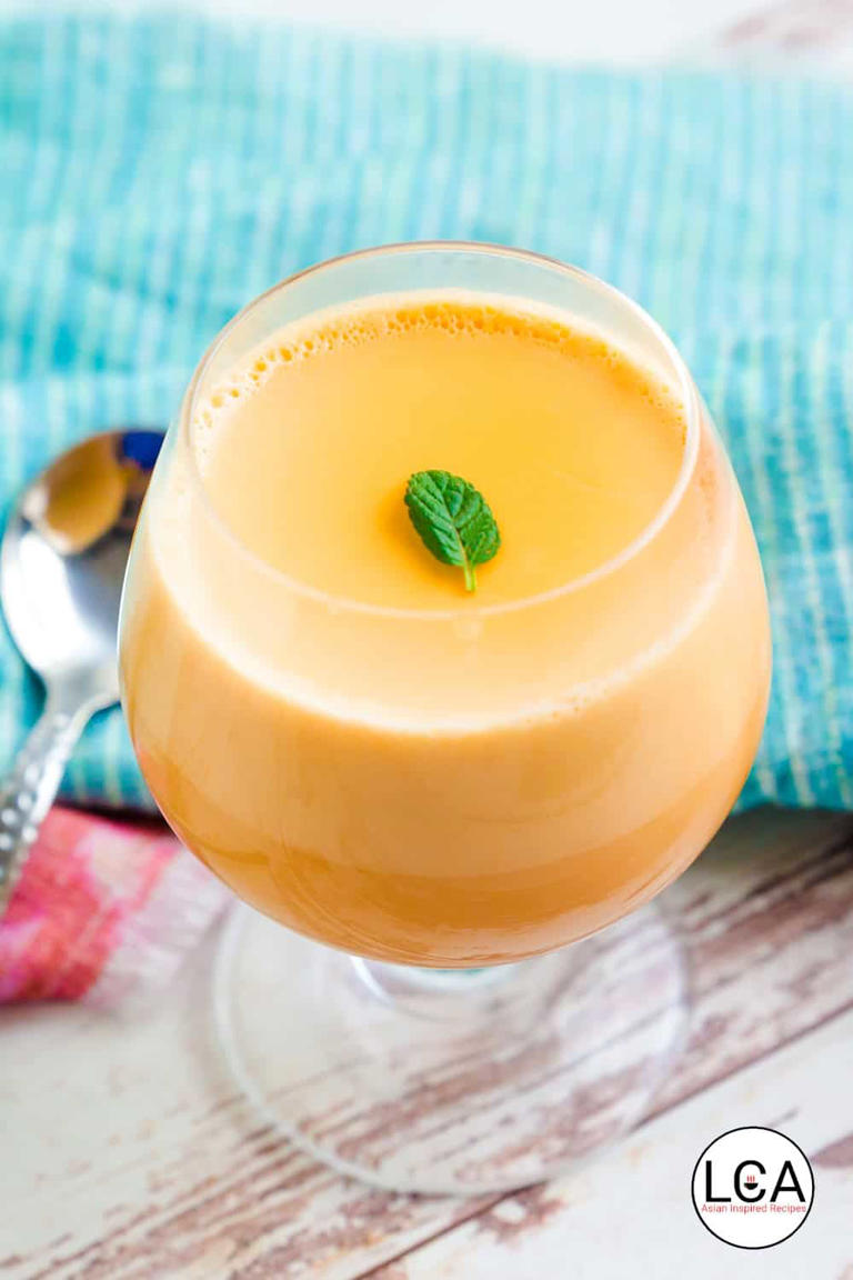 Thai Tea Custard Pudding – Creamy and Flavorful!