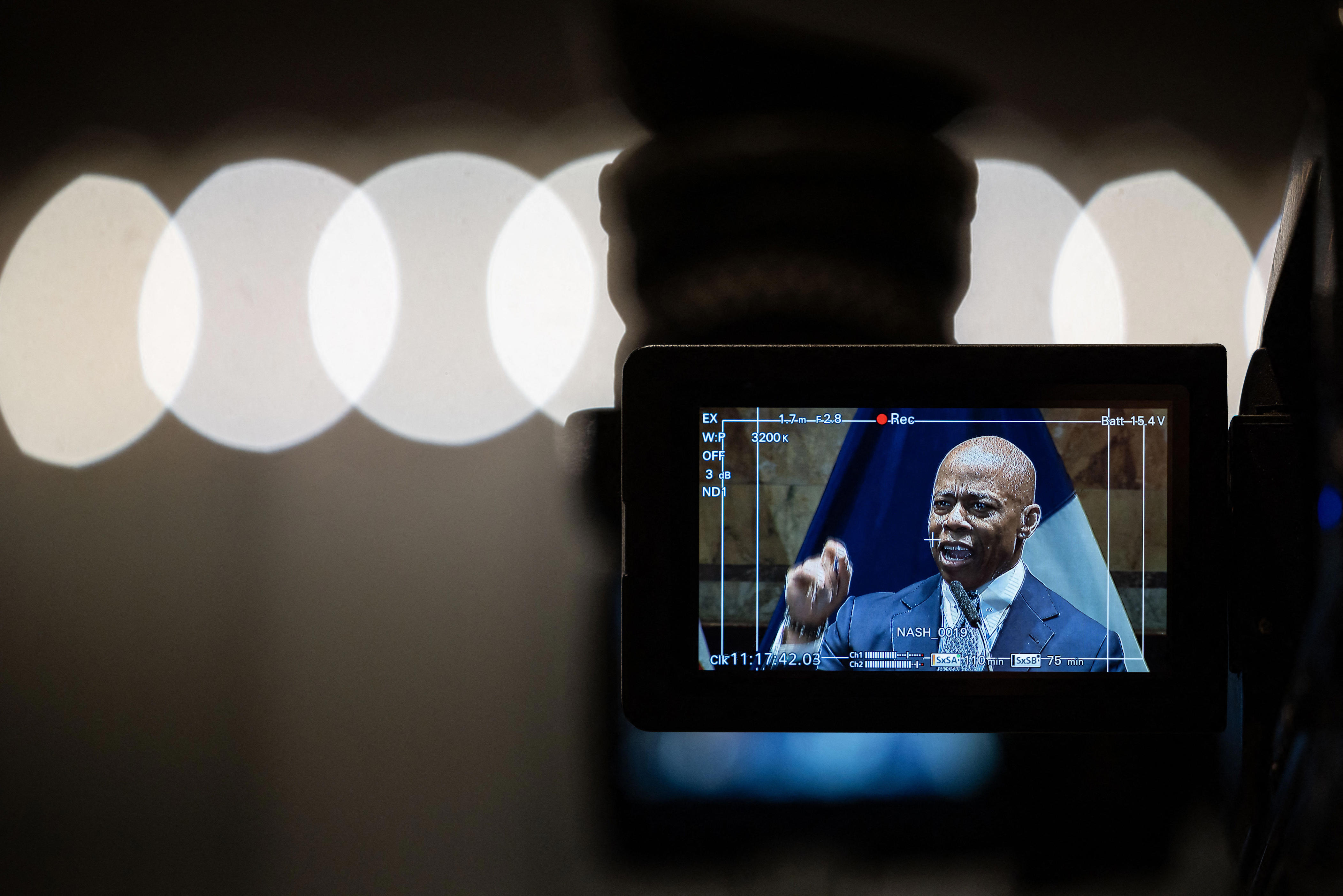 Watch live: NYC Mayor Eric Adams holds press conference after DOJ moves ...