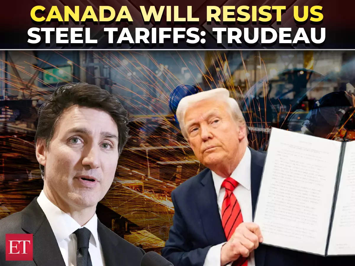 'Canada will resist US steel tariffs strongly and firmly': Trudeau ...