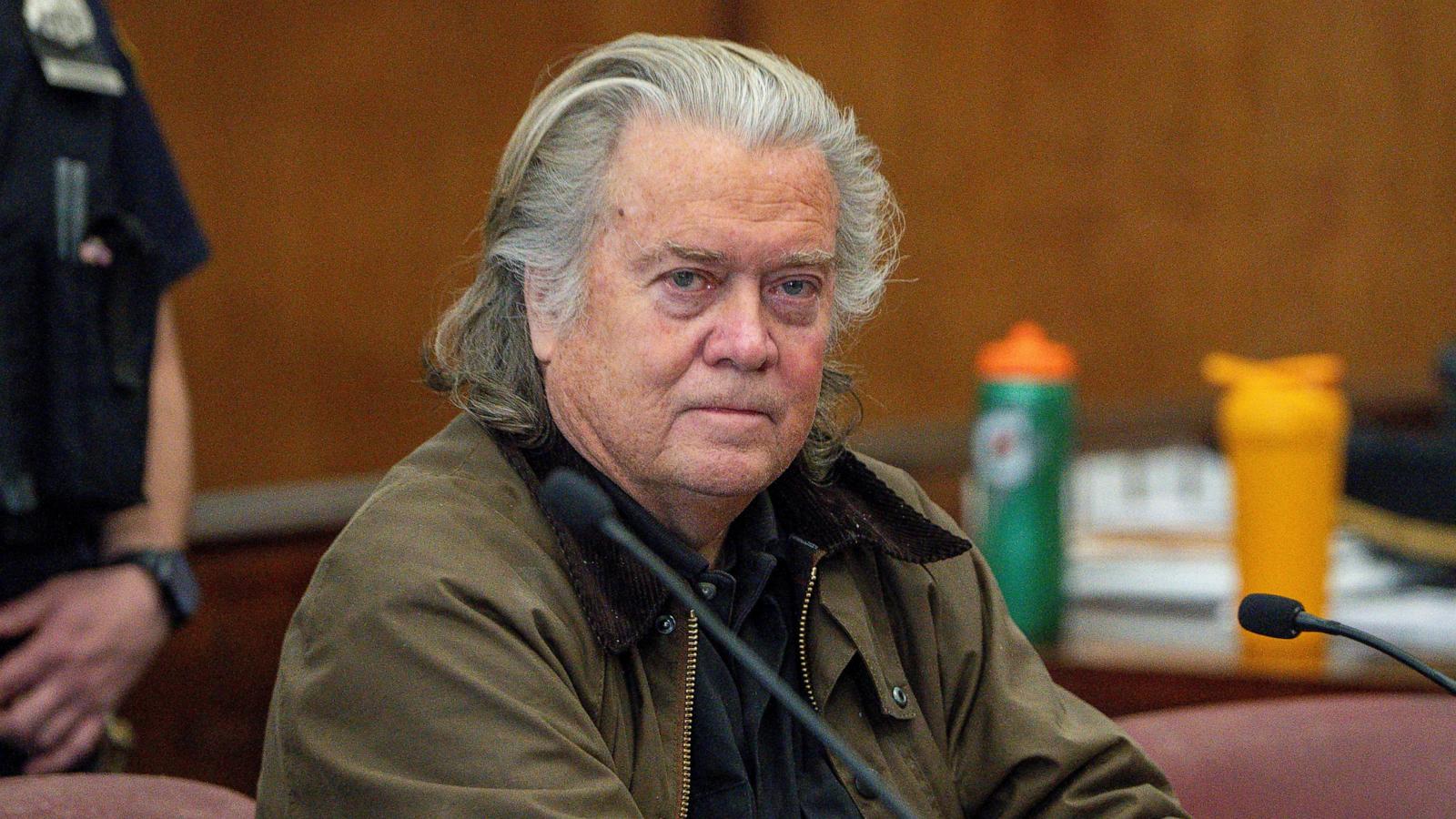 Steve Bannon pleads guilty in border wall fraud case