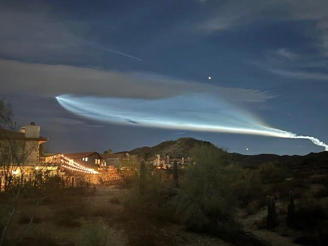 SpaceX launch lights up Arizona skies. Here's how you can see the next ...