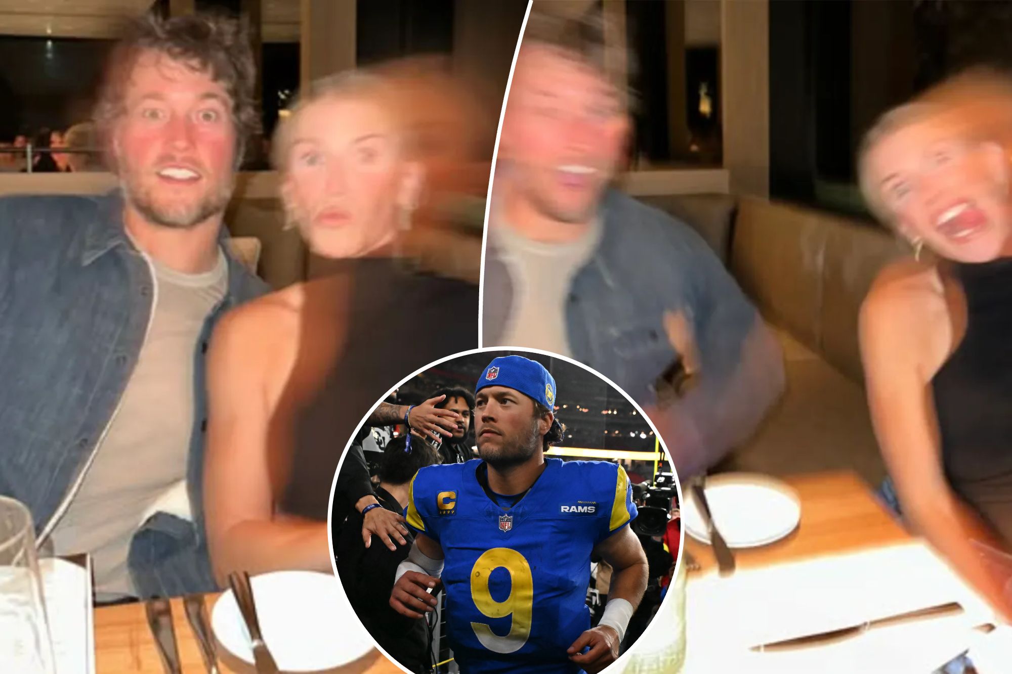 Kelly Stafford shares fuzzy Matthew Stafford photo as Rams future ...