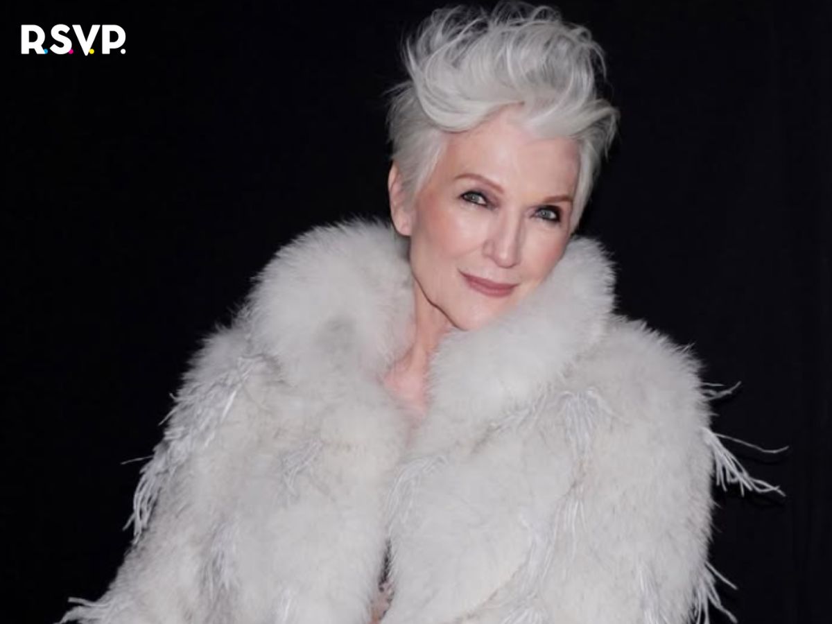 Maye Musk, la mamá de Elon Musk, regresa a las pasarelas para cerrar la ...