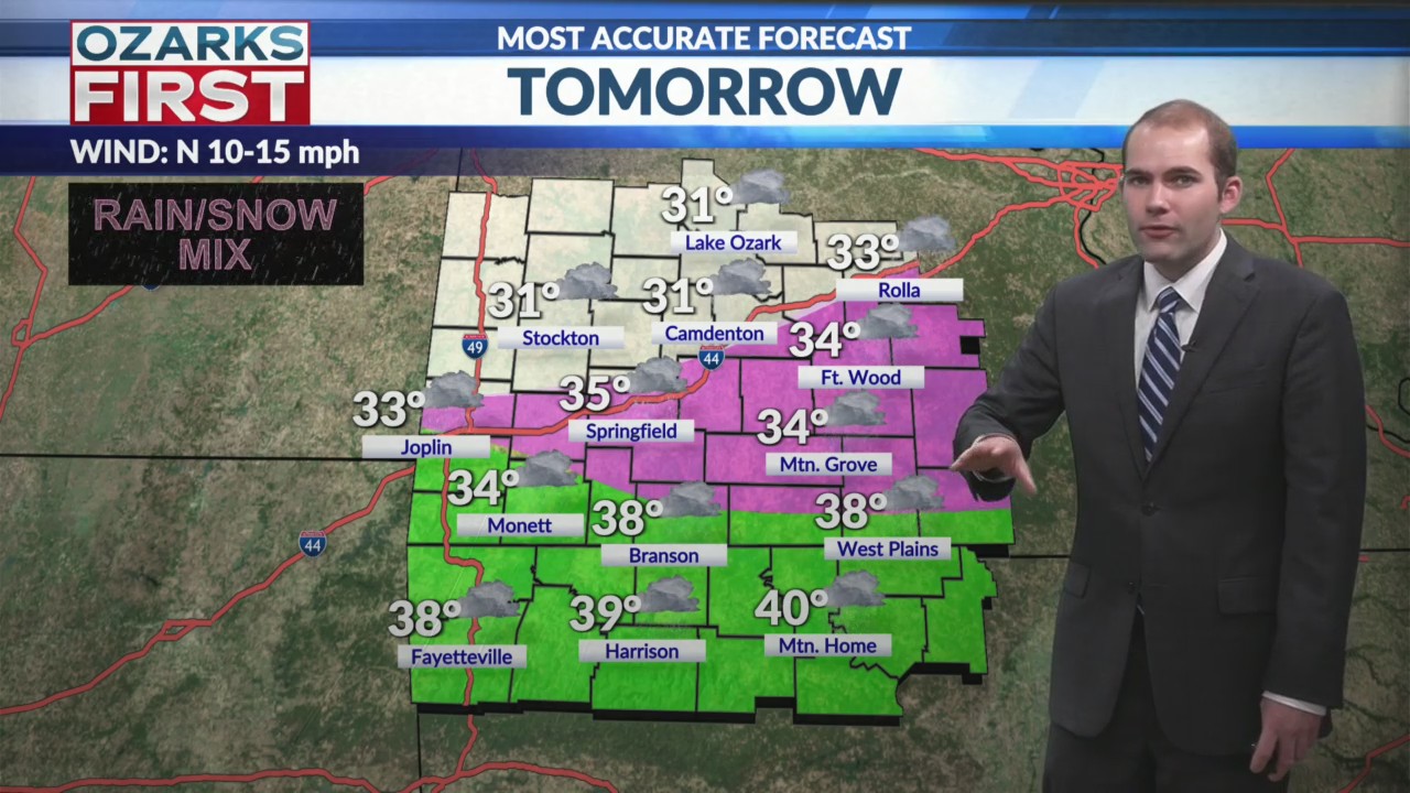 Midday update on winter mess Wednesday