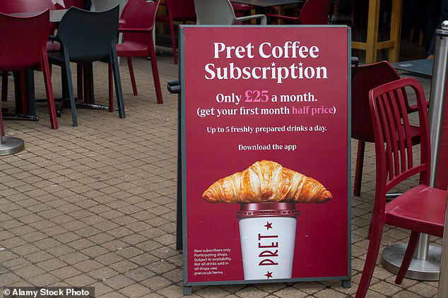 Pret A Manger announces U-turn on its five-drinks-a-day subscription