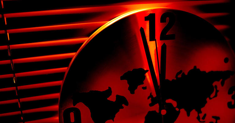 Doomsday Clock has officially been moved by scientists to signal how ...