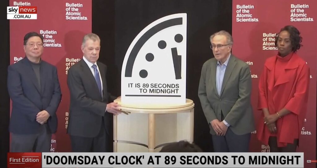 Doomsday Clock has officially been moved by scientists to signal how close we are to end of the ...