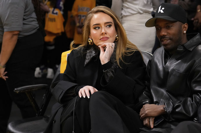 Adele NBA maçında