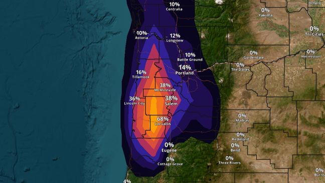 Cold snap to bring snow and freezing rain across western Oregon and ...