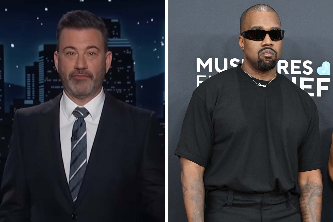 Jimmy Kimmel Slams Kanye West For His Anti-Semitic X Posts: “At What ...
