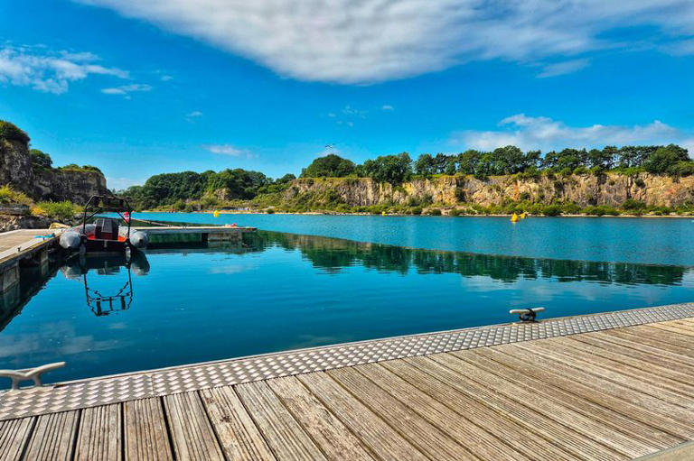 Crystal clear lake a stone's throw from Wales that's perfect for ...
