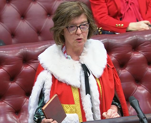 Ex-No10 chief Sue Gray takes her seat in the House of Lords